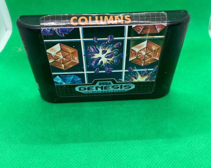 Sega Genesis Columns (aka 90s Candy Crush) - Etsy