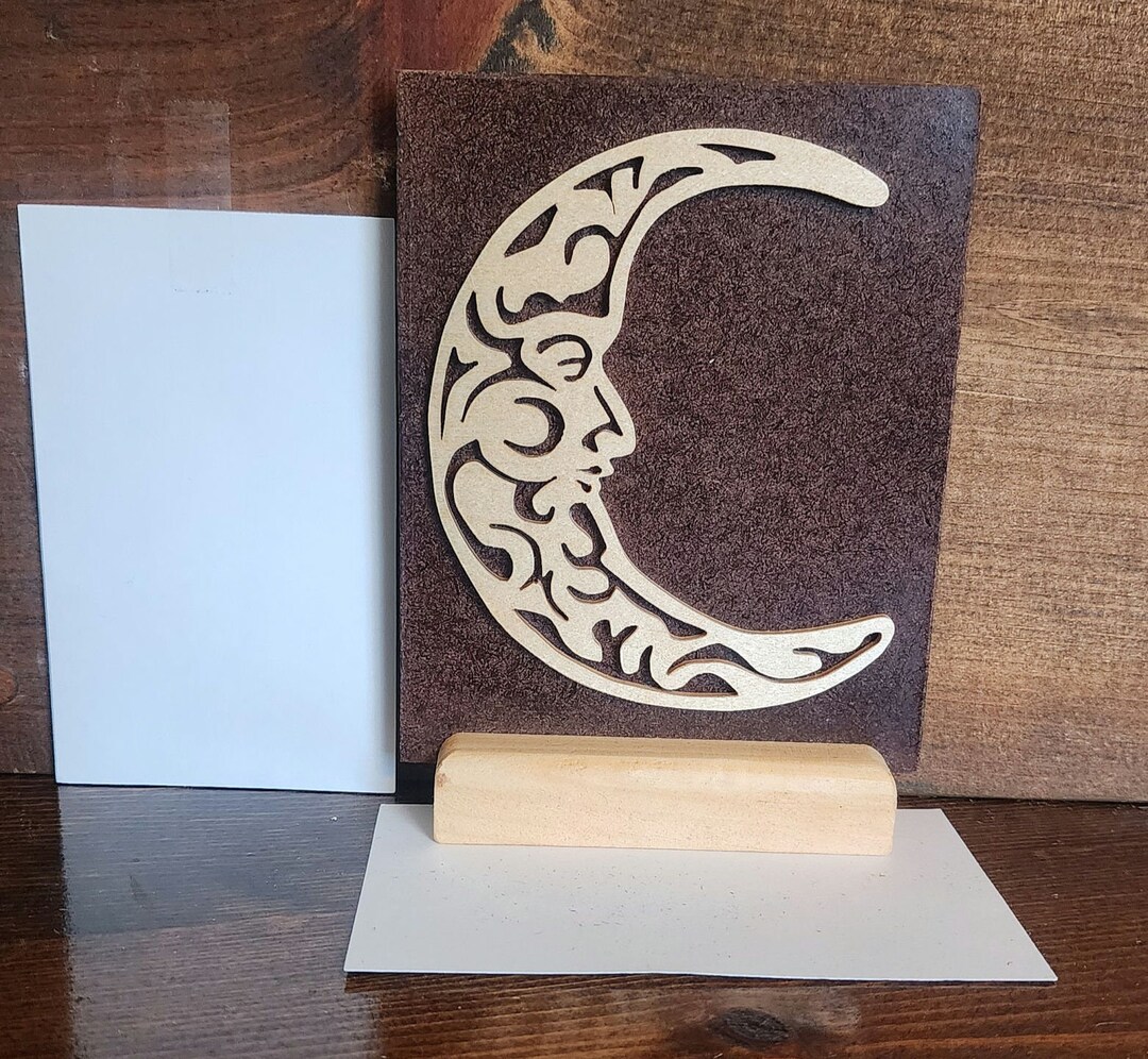 Fancy Moon Silhouette - Etsy