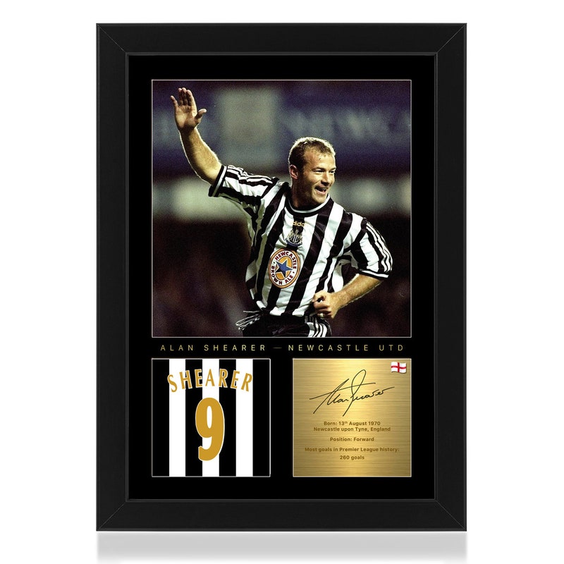 Newcastle Shirt in Frame - Etsy UK