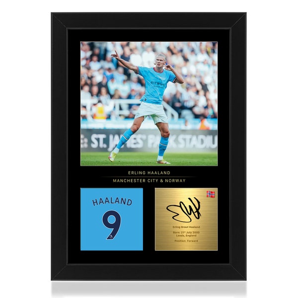 Haaland Signed - Etsy