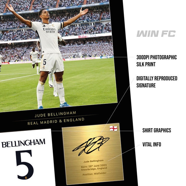 Jurgen Klopp Framed Display Gift With Reproduced Digital Signature ...