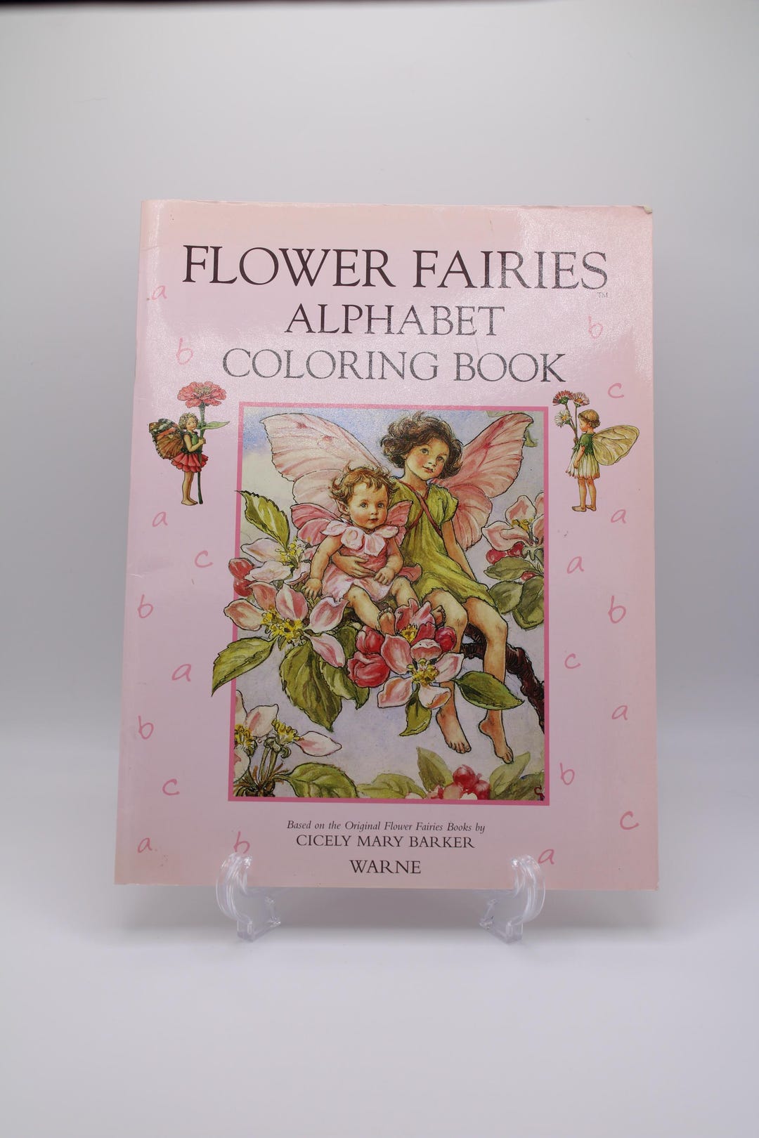 Vintage 2001 Flower Fairies Alphabet Coloring Book by Cicely Mary ...