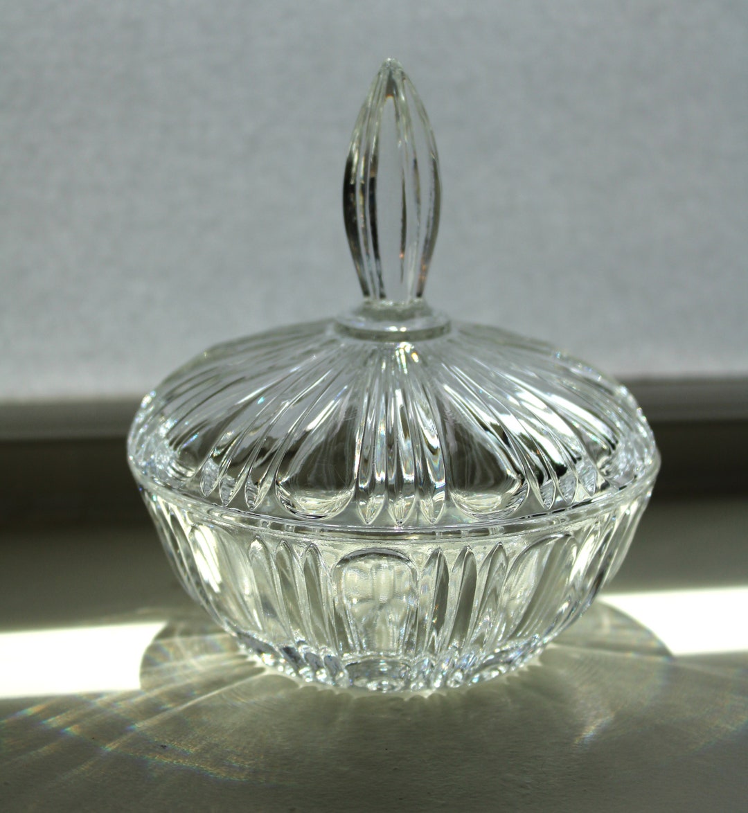 Enesco Lead Crystal Box - Etsy