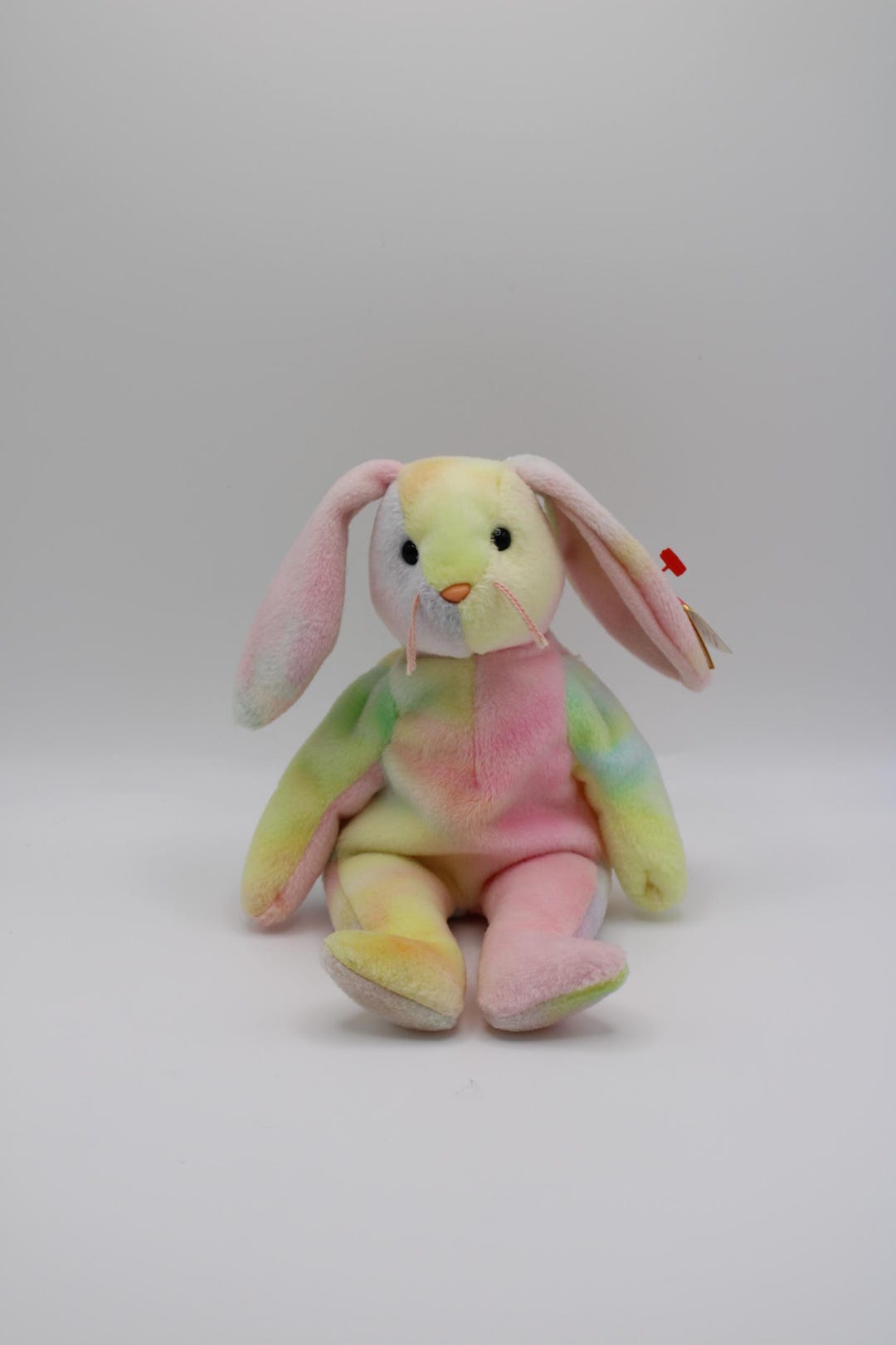 Vintage 1999 Ty Beanie Baby "hippie" the Tye Dye Bunny With Tags - Etsy