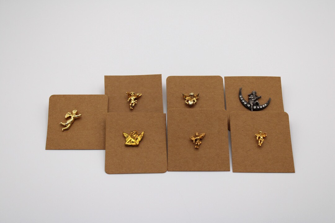 Vintage Guardian Angel/cherub/cupid Lapel Pins, Ballou Reg'd Pins ...