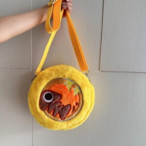 Splatoon Round Plush Salmon Fish Eggs Ita Bag Ita Bag Clear Vinyl ...
