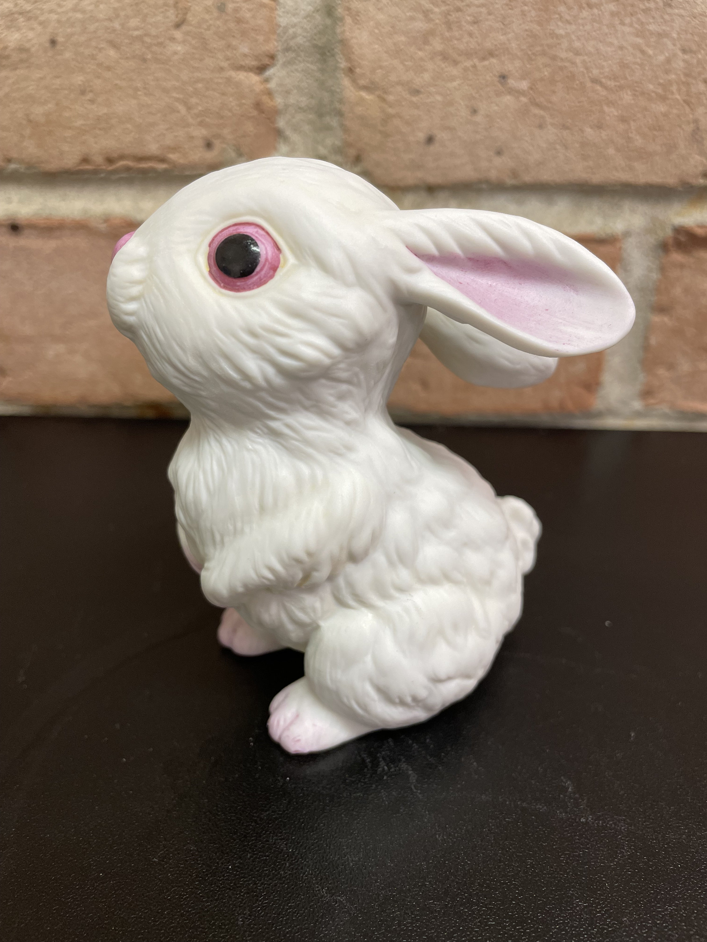 Vintage Andrea by Sadek Signed White Bunny Rabbit Figurine 3.5 Inches ...