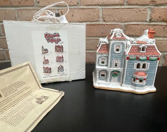 1992 Lefton BLACKSMITH Colonial Christmas Village - Etsy