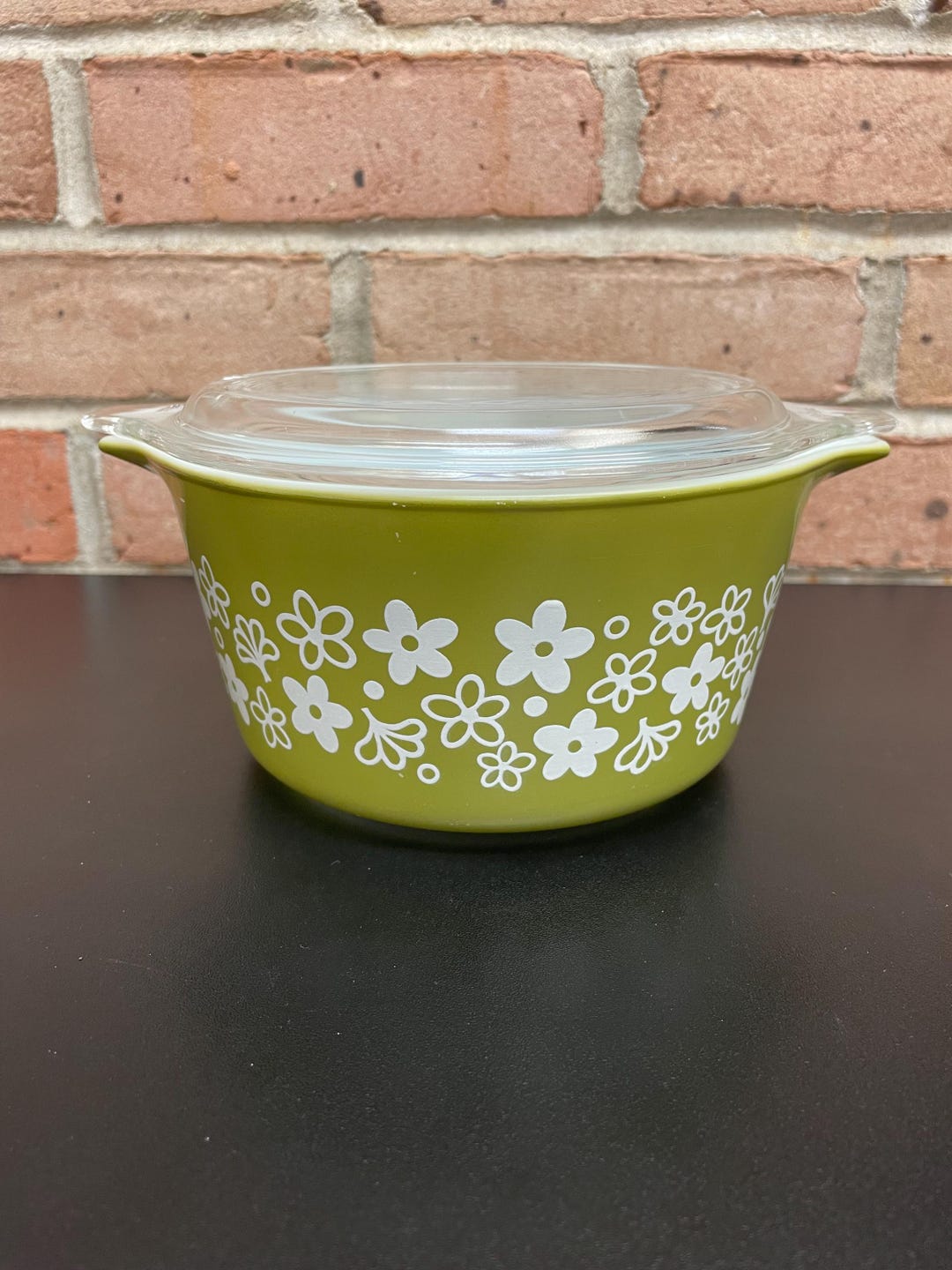 Vintage Pyrex 473 One Quart Covered Casserole Dish or Leftovers Bowl ...
