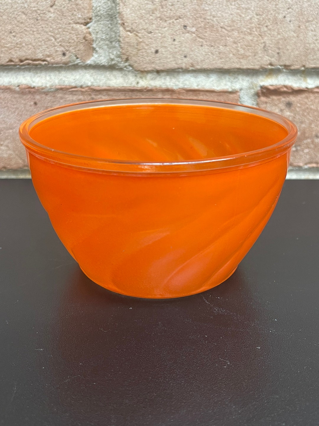 Vintage Mid Century Anderson Erickson Dairy Cottage Cheese Bowl Swirl ...