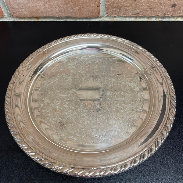 Oneida Silver Plate Tray - Etsy