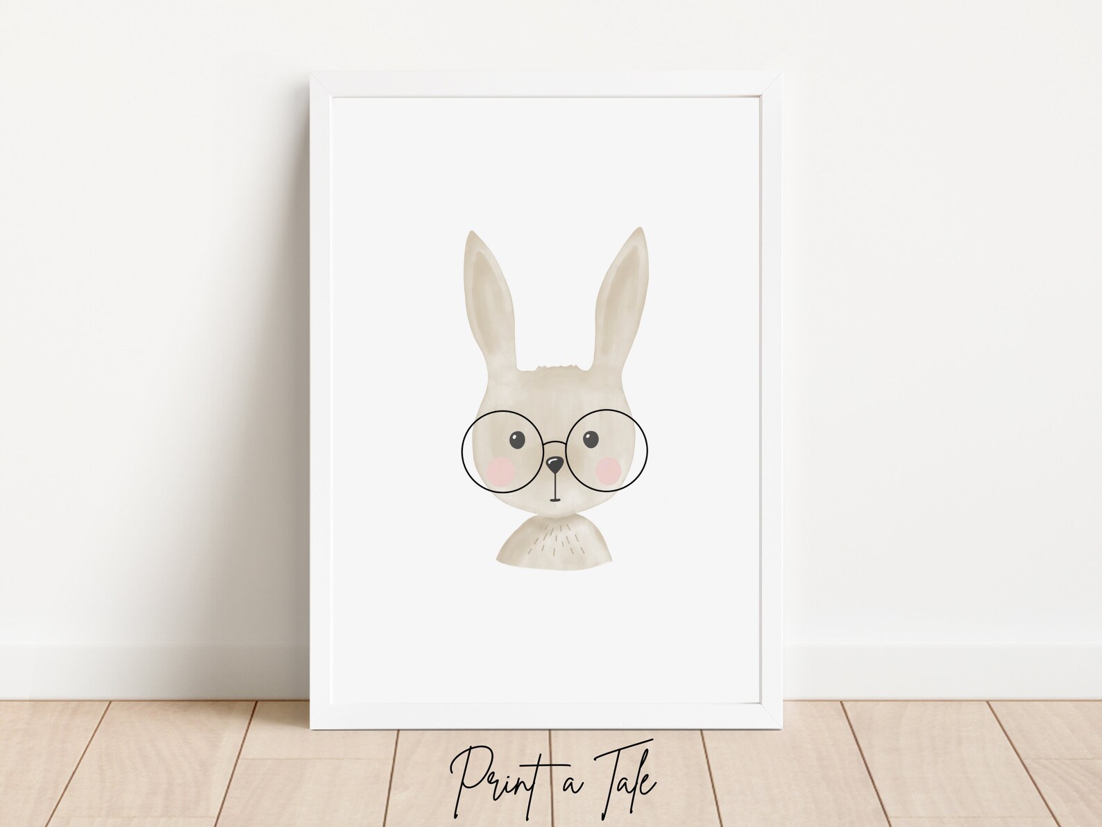 Easter Bunny, Easter Bunny Print, Bunny Art, Bunny Wall Art, Cute Bunny ...