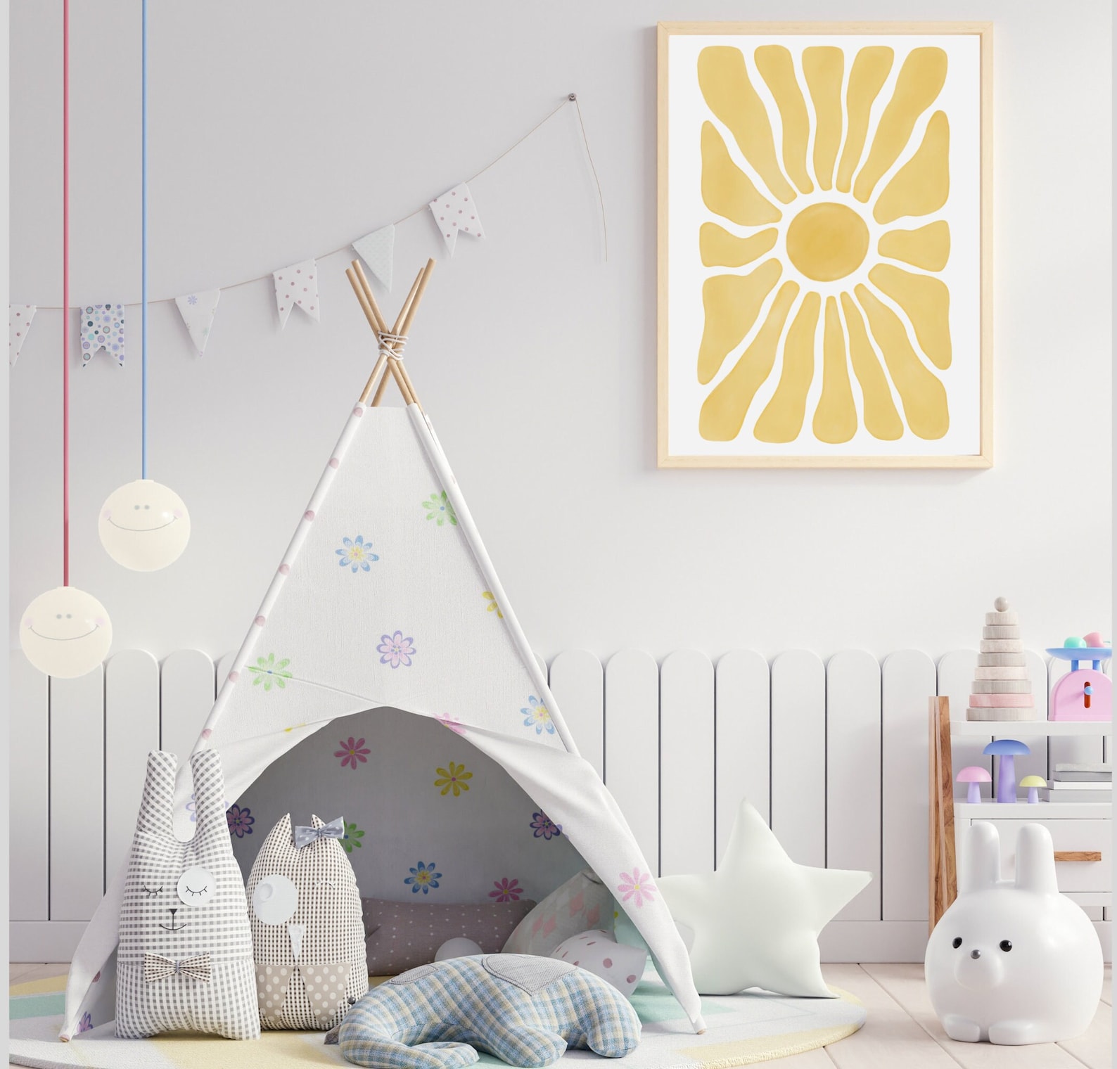 Sunshine Nursery, Sunshine Printable, Watercolor Sun, Sun Printable Art ...