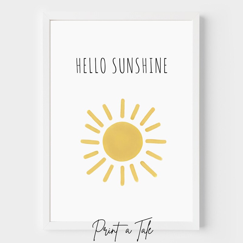 Sun Poster - Etsy