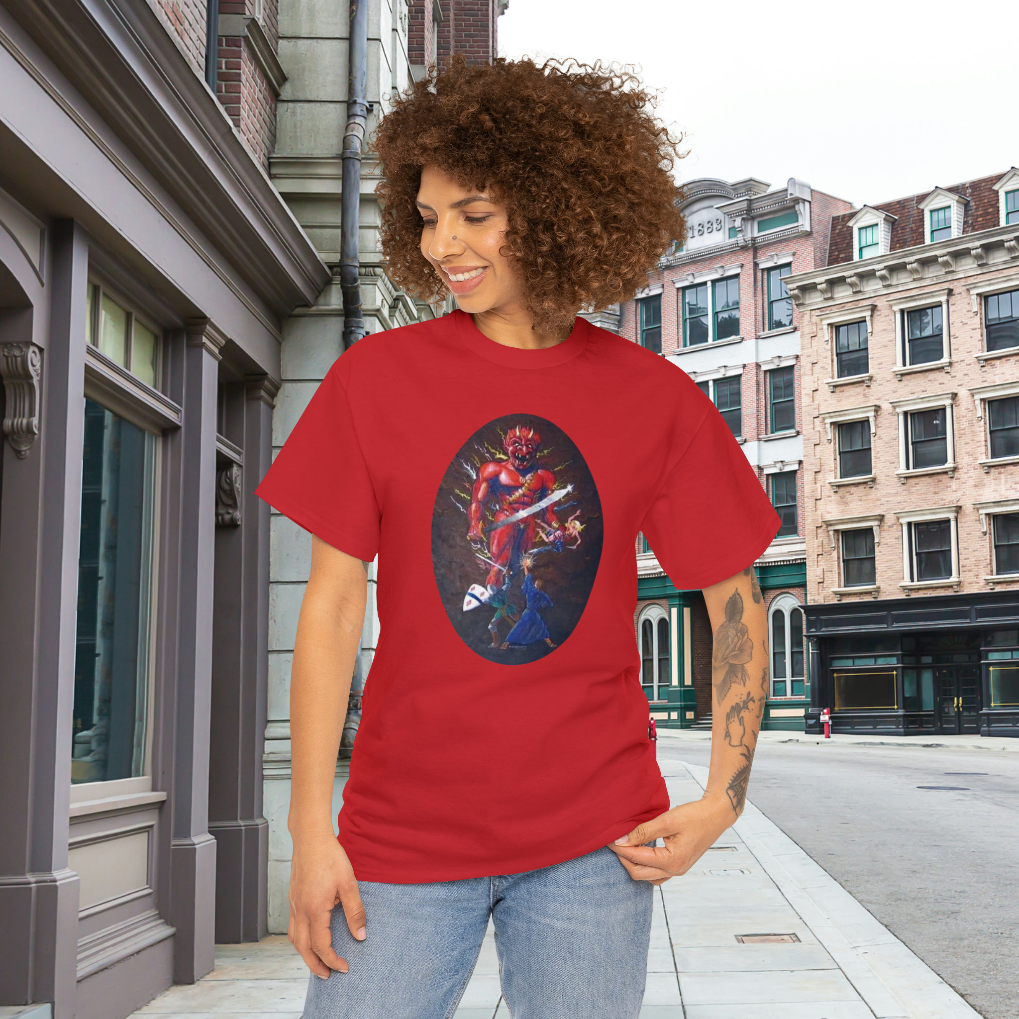 Old School Adnd Dungeon Master's Guide Classic Art Cover Unisex T-shirt ...