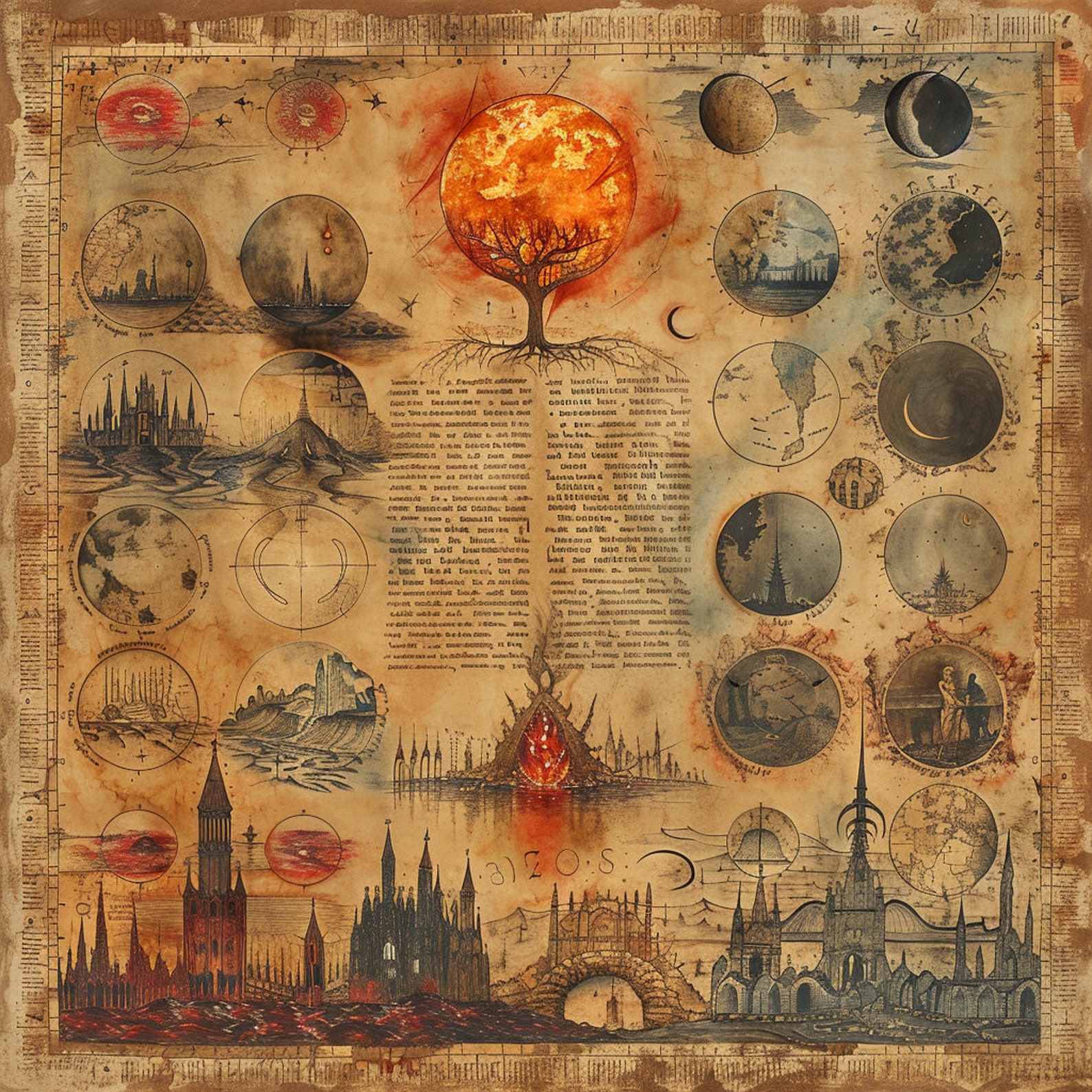 Dark Signs, Dnd, Call of Cthulhu, RPG Gaming Asset, Ancient Evil Book ...