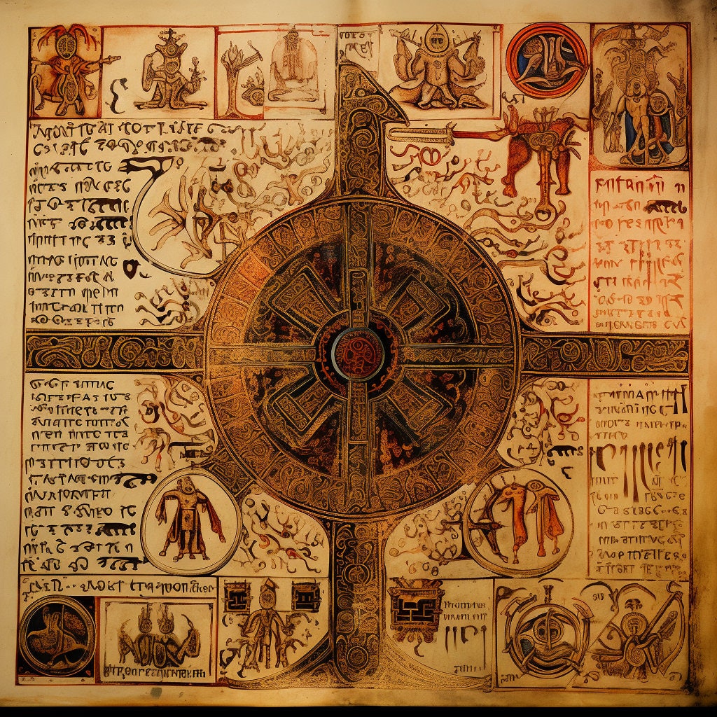 Necronomicon Book Pages, Horror RPG Gaming Asset (digital Download) - Etsy