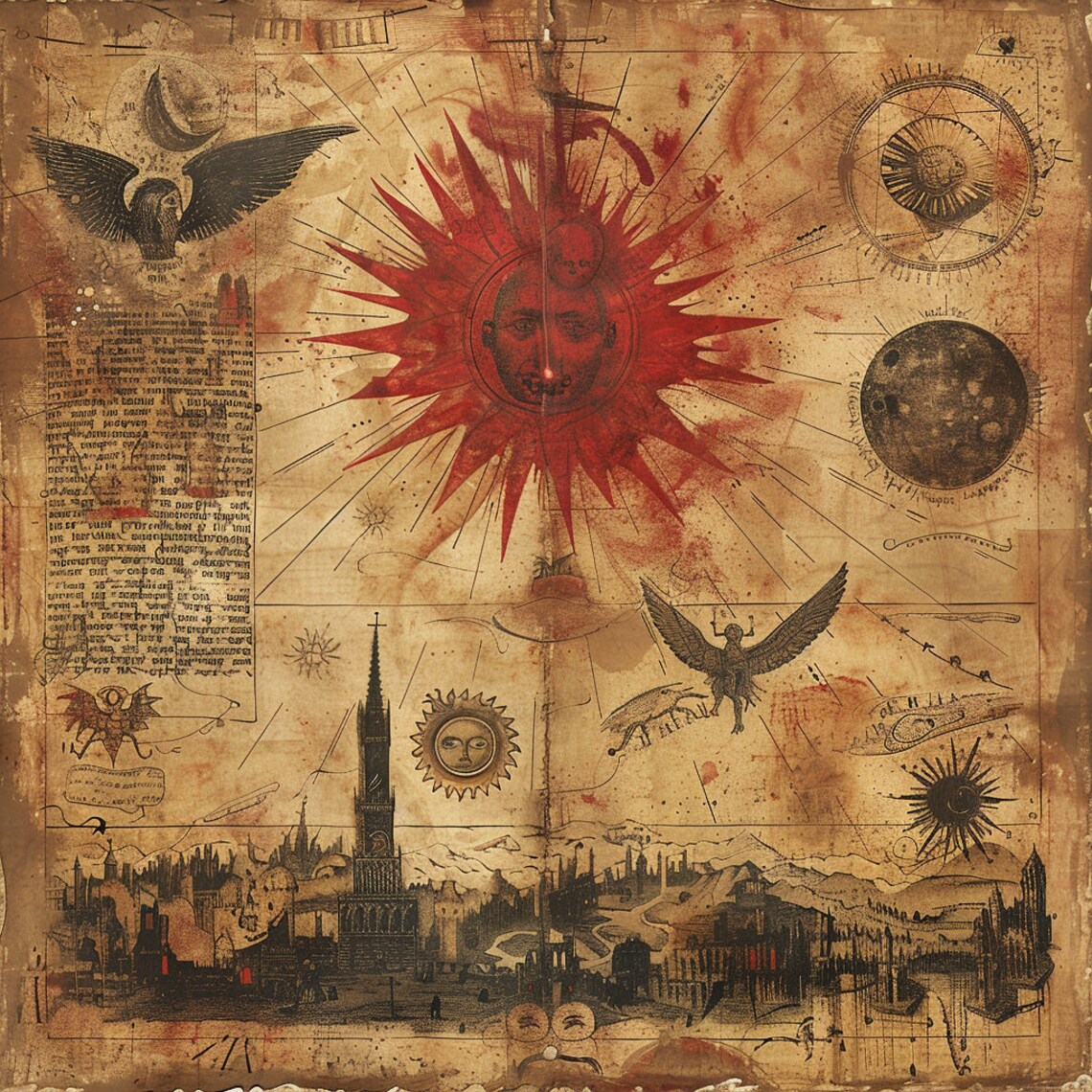 Dark Signs, Dnd, Call of Cthulhu, RPG Gaming Asset, Ancient Evil Book ...