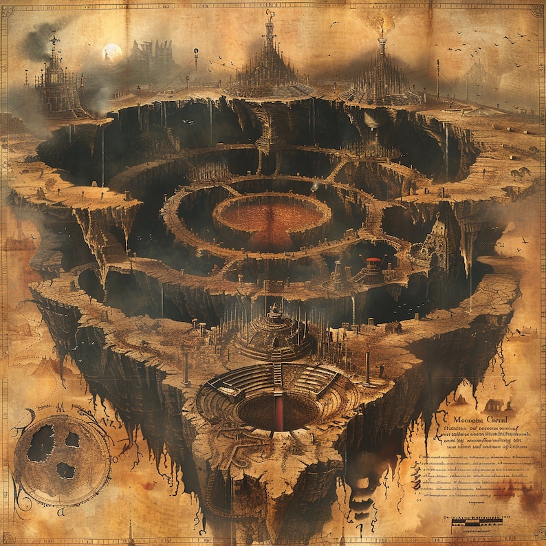 Ancient Maps to the Outer Planes, Dnd, Call of Cthulhu, RPG Gaming ...