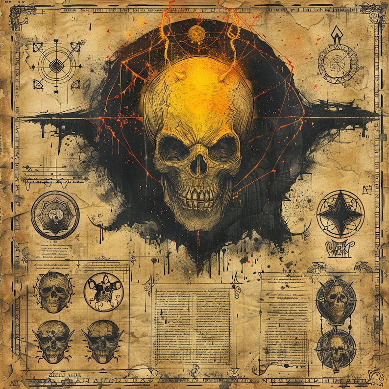 Dnd, Call of Cthulhu, RPG Gaming Asset, Ancient Evil Necronomicon Book ...