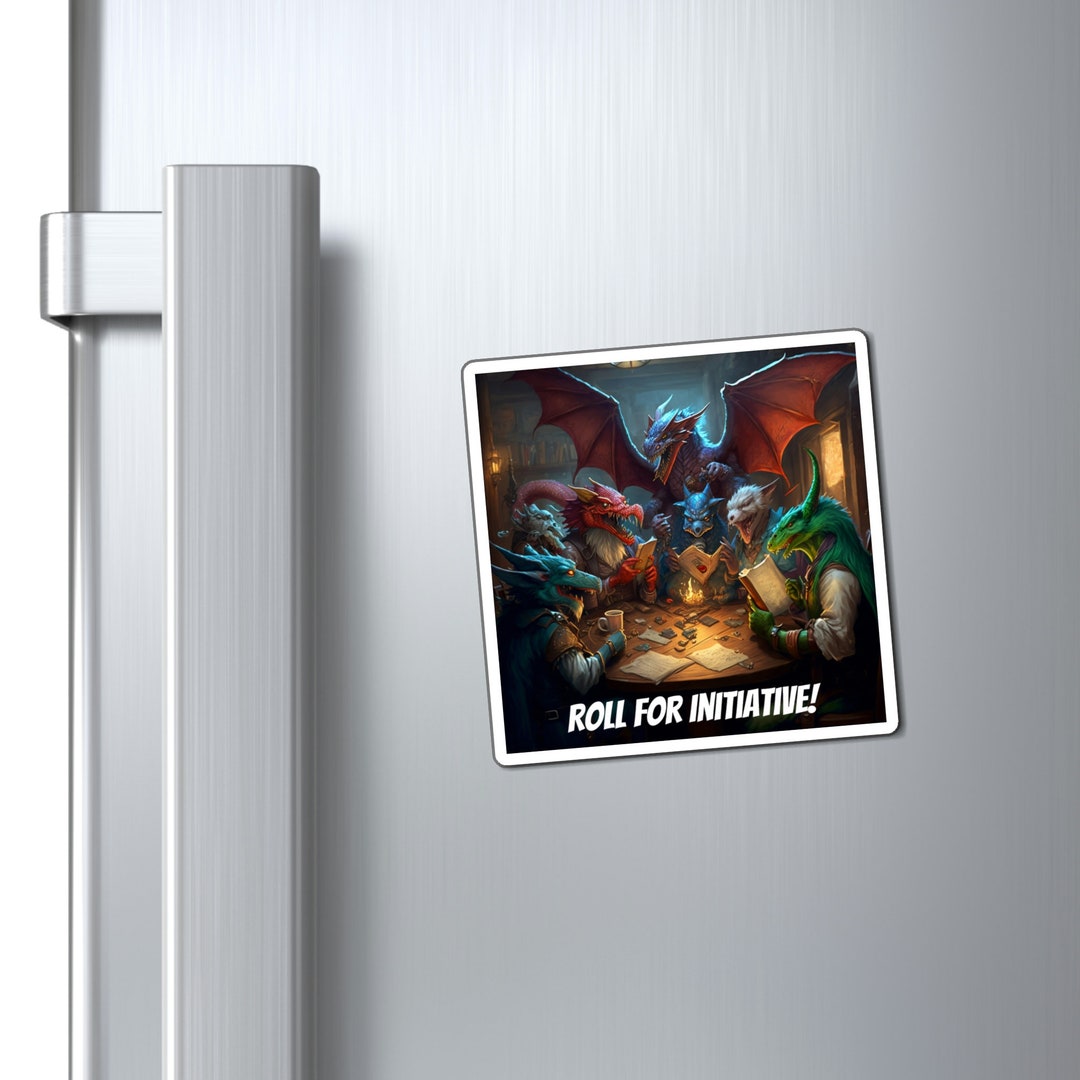 A Night of Houses & Humans! Roll for Initiative!!! Magnet - Etsy