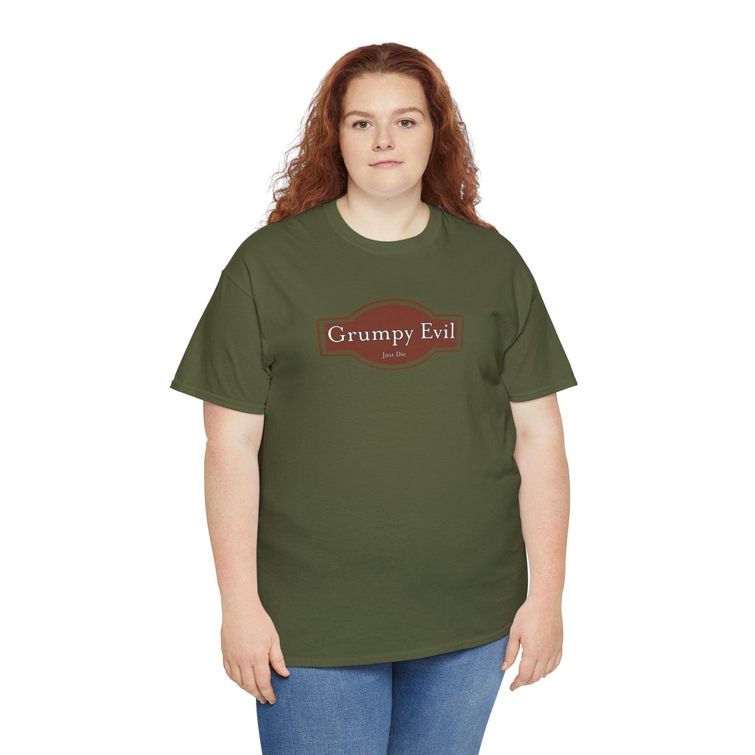 Dnd Alignment Grumpy Evil - Dungeons and Dragons Tee - TTRPG - Dnd Gift ...