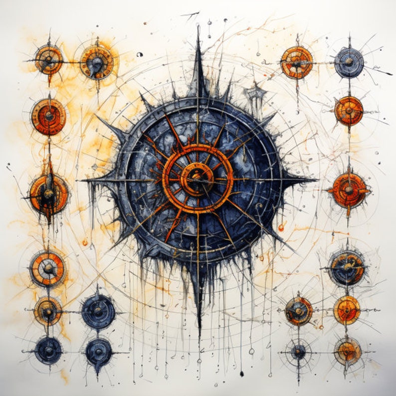 Dnd, Call of Cthulhu, RPG Gaming Asset, Ancient Cosmic Charts ...