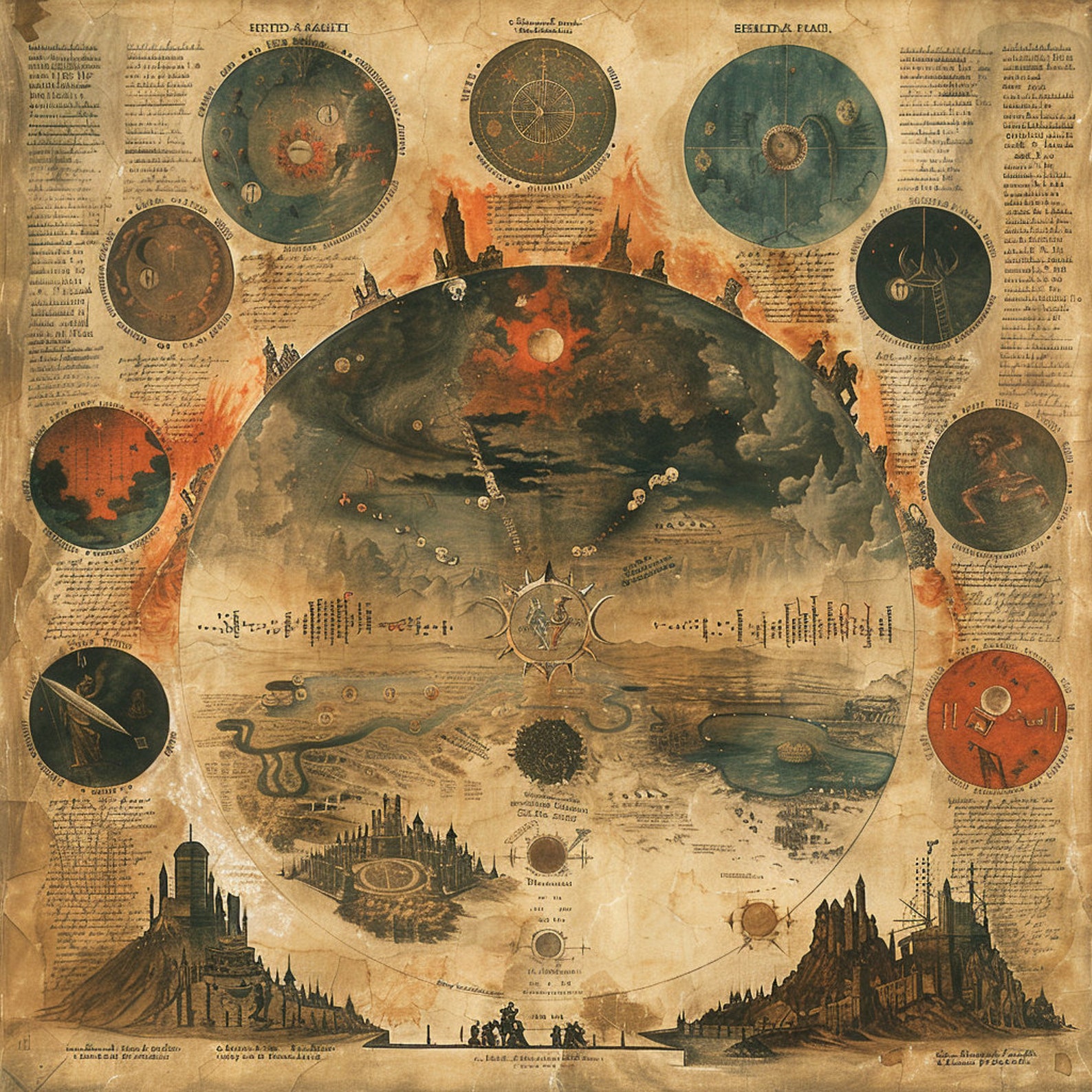 Cosmology, Dnd, Call of Cthulhu, RPG Gaming Asset, Ancient Evil Book ...