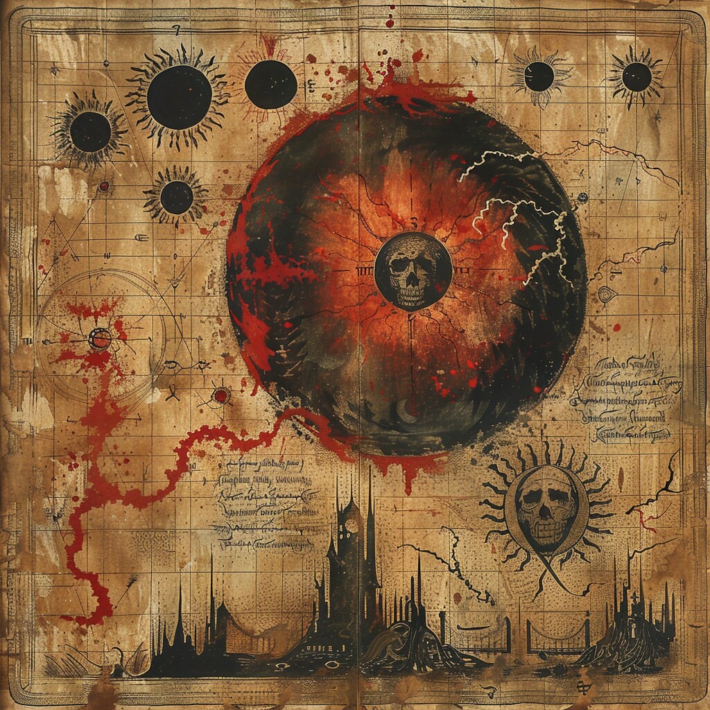 Dark Signs, Dnd, Call of Cthulhu, RPG Gaming Asset, Ancient Evil Book ...