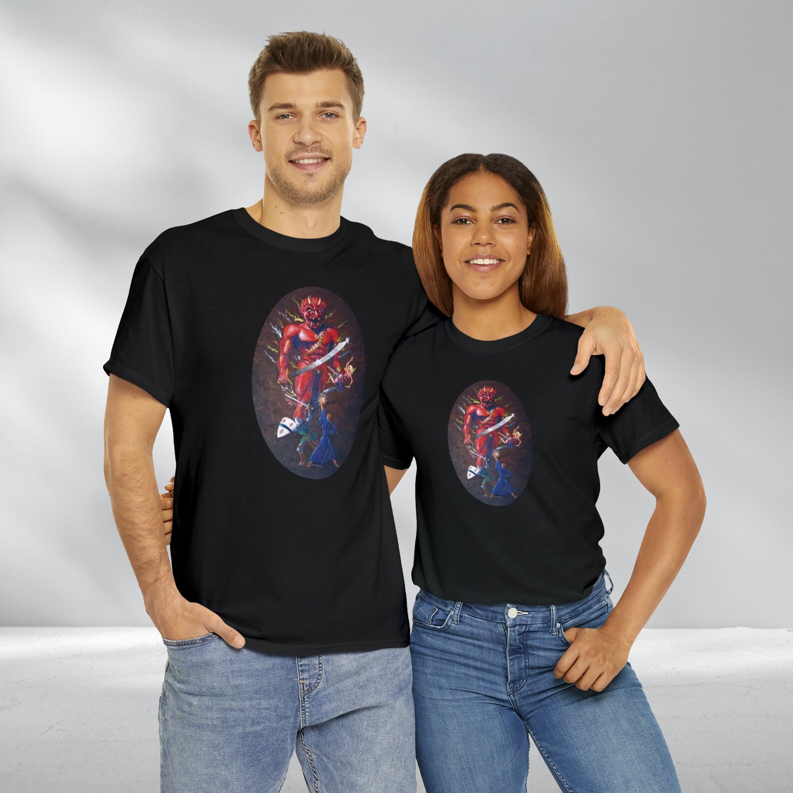 Old School Adnd Dungeon Master's Guide Classic Art Cover Unisex T-shirt ...