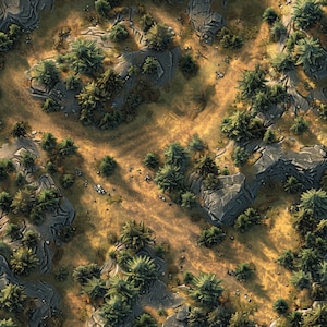 Battlemap Series: RPG Assorted Wilderness Maps Dnd Pathfinder or Any ...