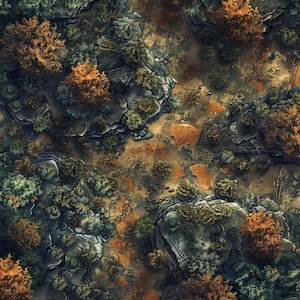Battlemap Series: RPG Assorted Wilderness Maps Dnd Pathfinder or Any ...
