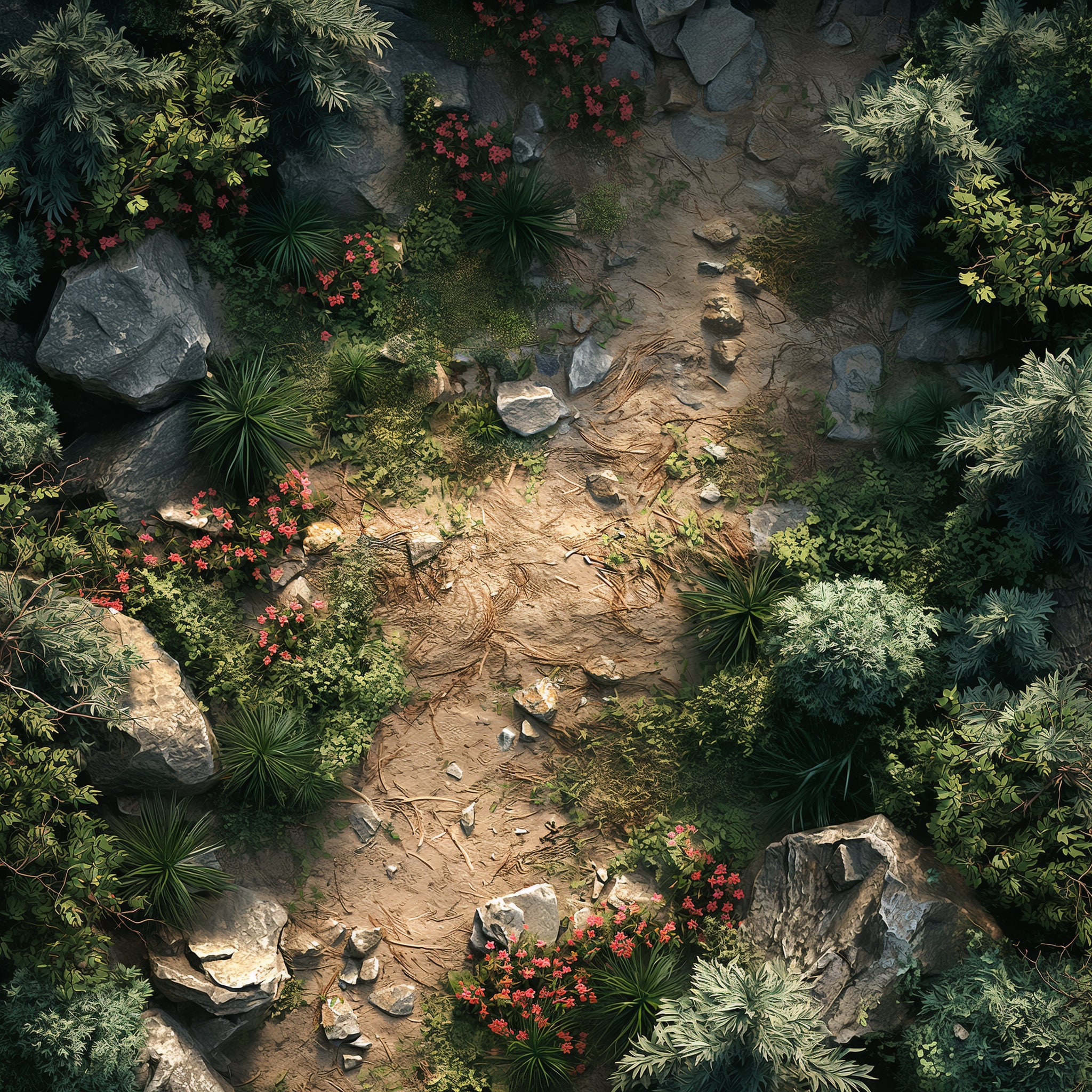 Battlemap Series: RPG Assorted Forest Maps Dnd Pathfinder or Any TTRPG ...