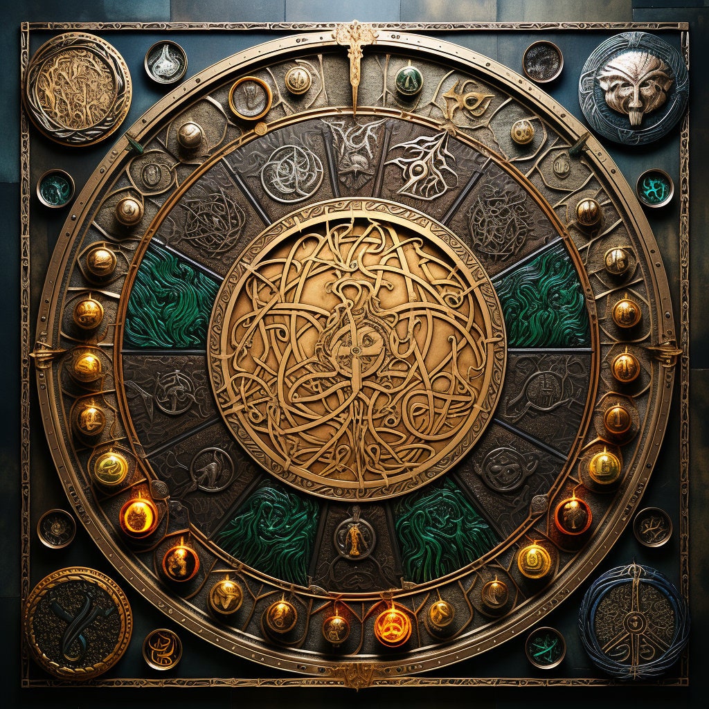 Digital Art, Dnd, Call of Cthulhu, RPG Gaming Asset, Assorted Arcane ...