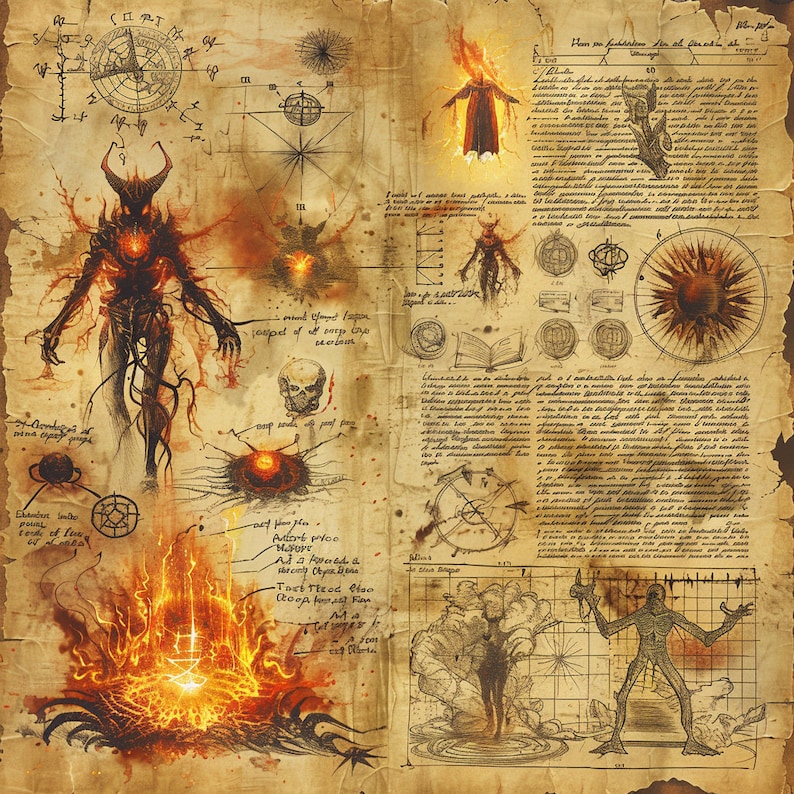 Dnd, Call of Cthulhu, RPG Gaming Asset, Ancient Evil Necronomicon Book ...