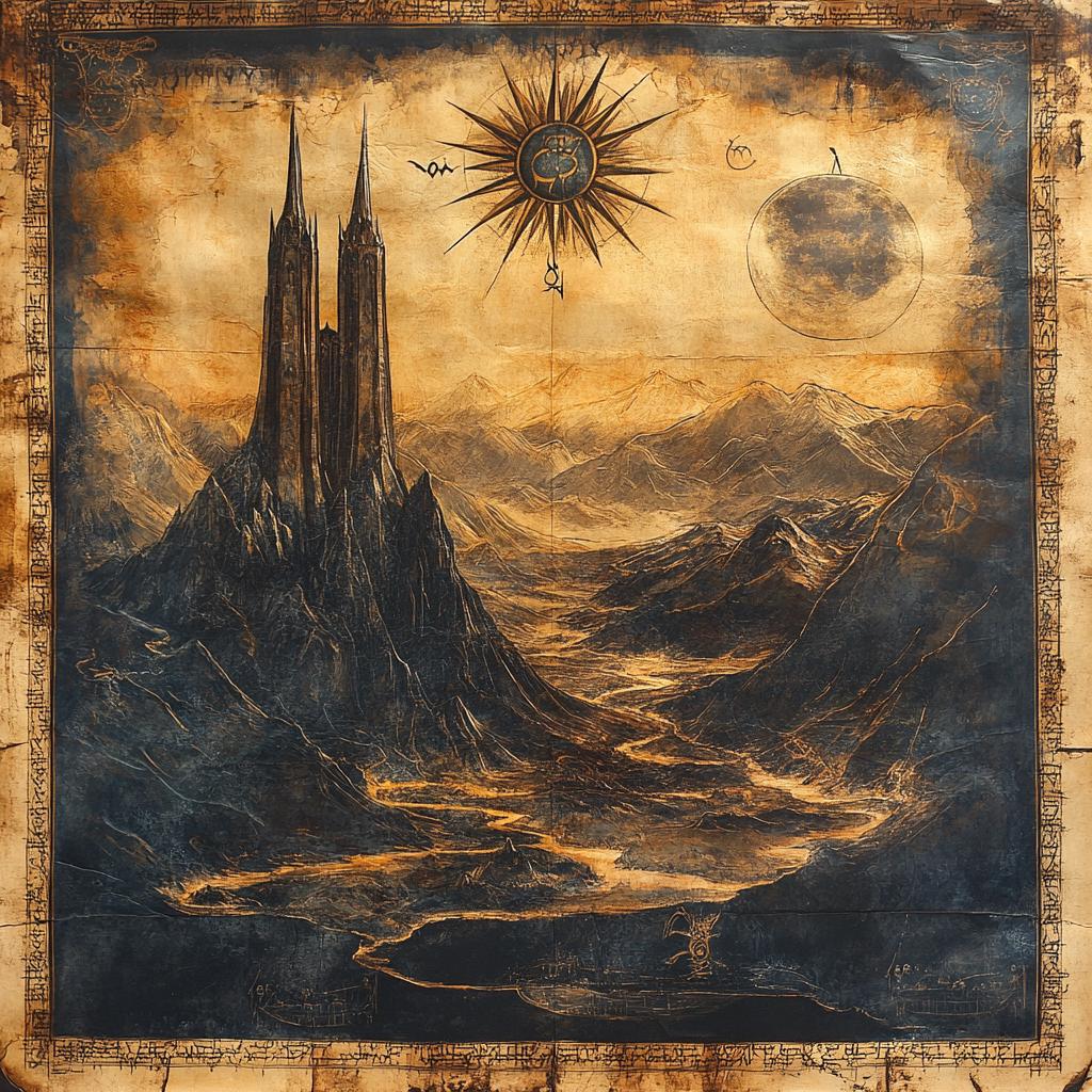 Ancient Maps, Dnd, Call of Cthulhu, RPG Gaming Asset, Hand Out Maps for ...