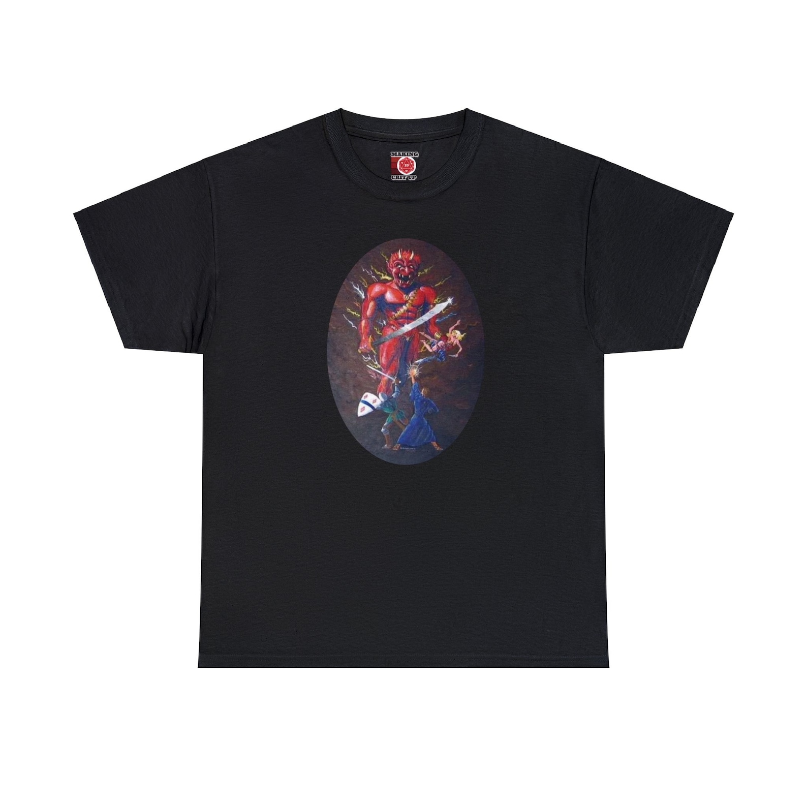 Old School Adnd Dungeon Master's Guide Classic Art Cover Unisex T-shirt ...