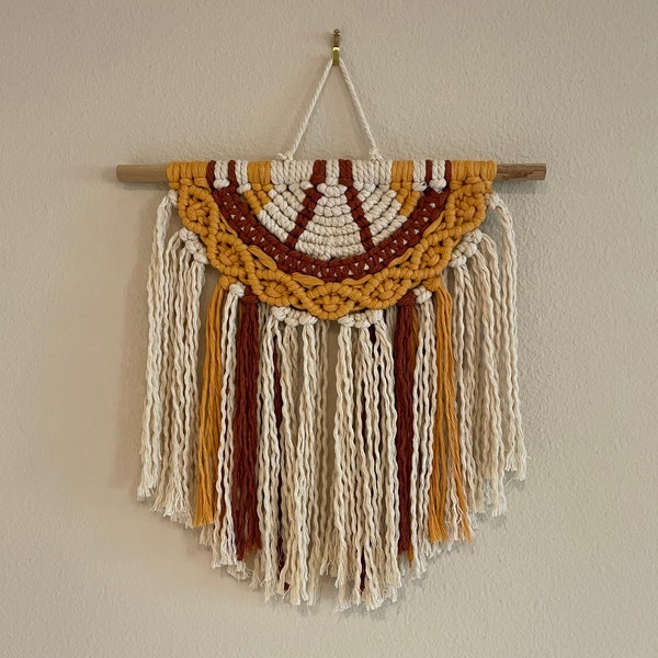 Colored Macrame Wall Hanging - Etsy