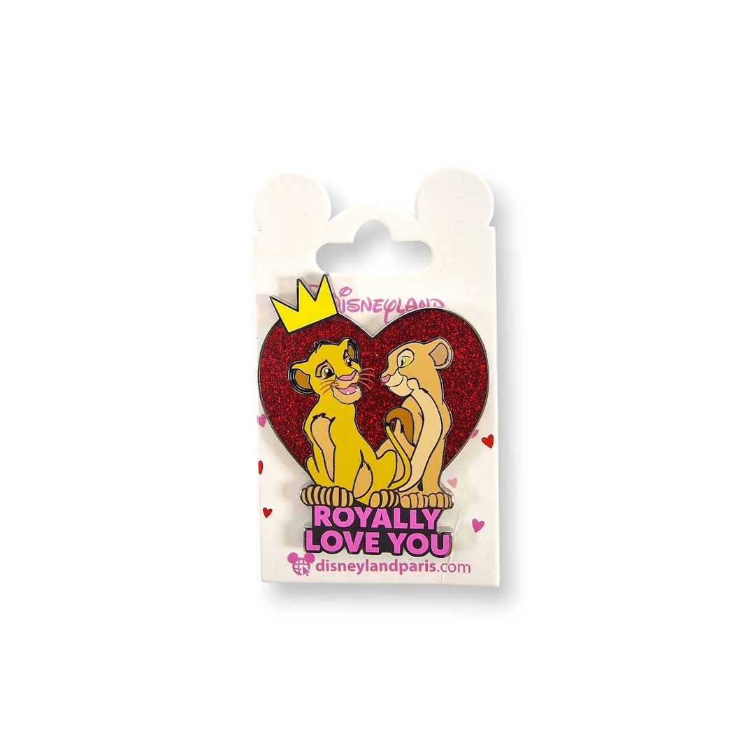 Lion King Simba & Nala Love Valentine 2024 Oe Disneyland Paris© Disney ...