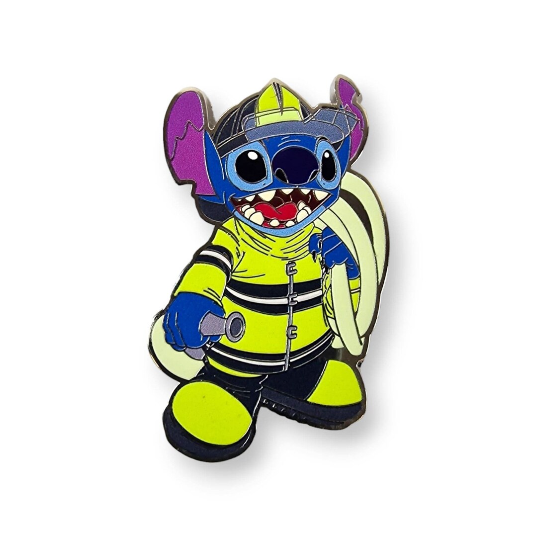 Fa. LILO & STITCH, fireman Fantasy Disney Pin, Limited Edition 30 U ...