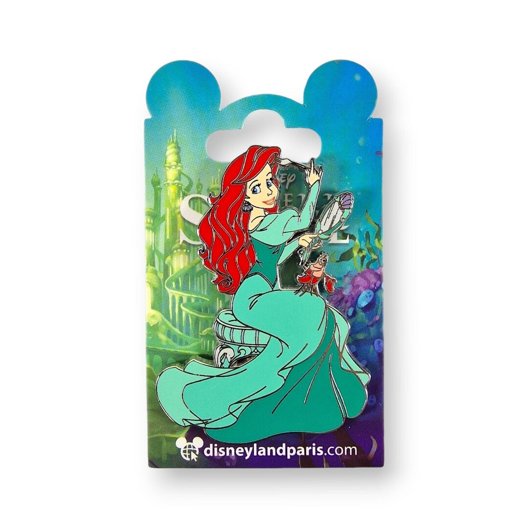 Ariel & Sebastian Oe 2022 Disneyland Paris© Official Disney© Pin Dlp - Etsy
