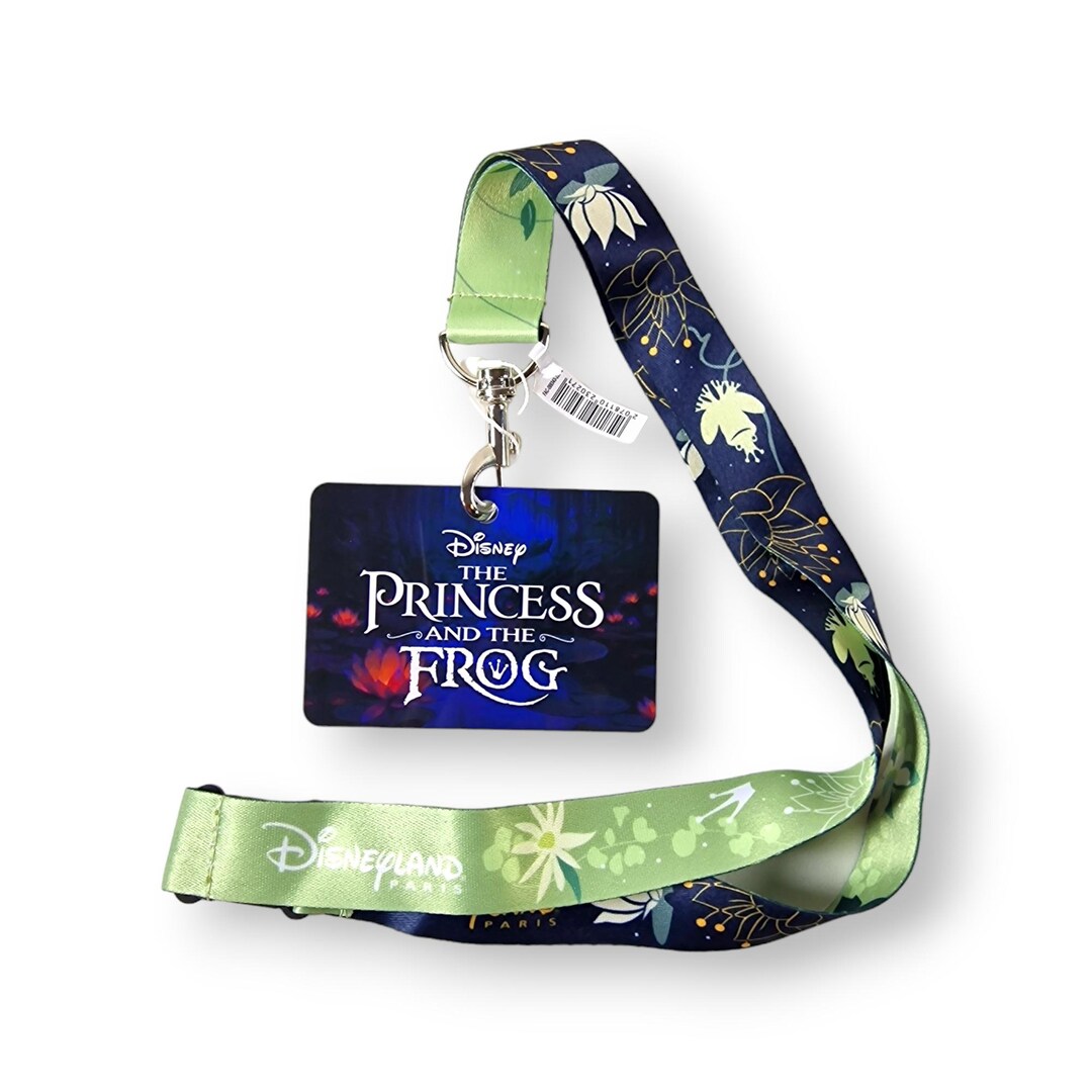 The Princess & Frog Lanyard 2024 Oe Disneyland Paris Disney© - Etsy