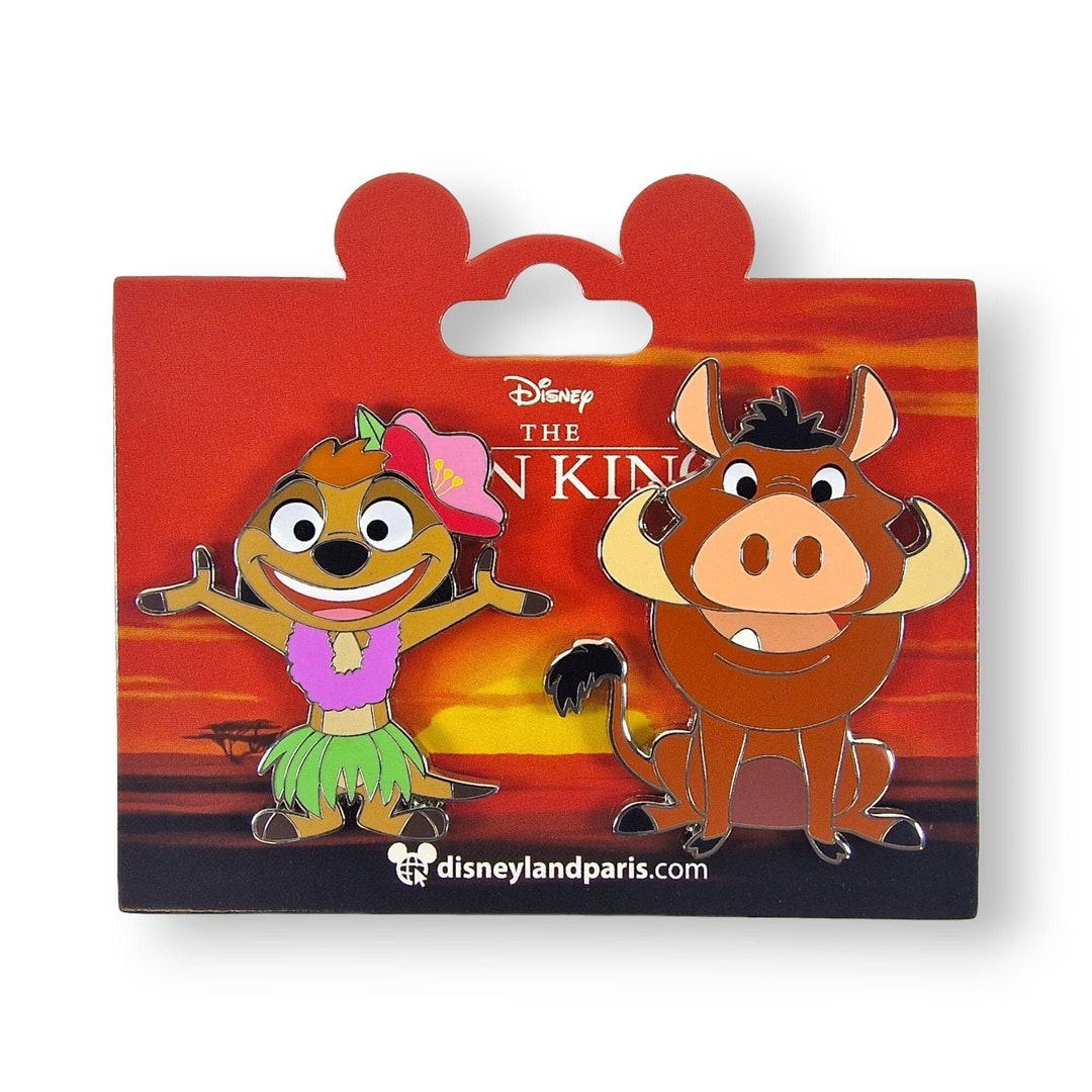 TIMON & PUMBA Lion King OE 2023 Disneyland Paris Official Disney Pin ...