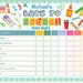 Printable Editable BACK TO SCHOOL Planner School Calendar School ...