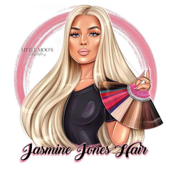 Hair Extension Logo Design