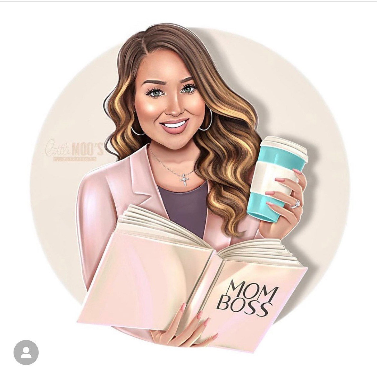 Custom Cartoon Logo, Portrait Logo , Business Logo, Digital Realistic ...