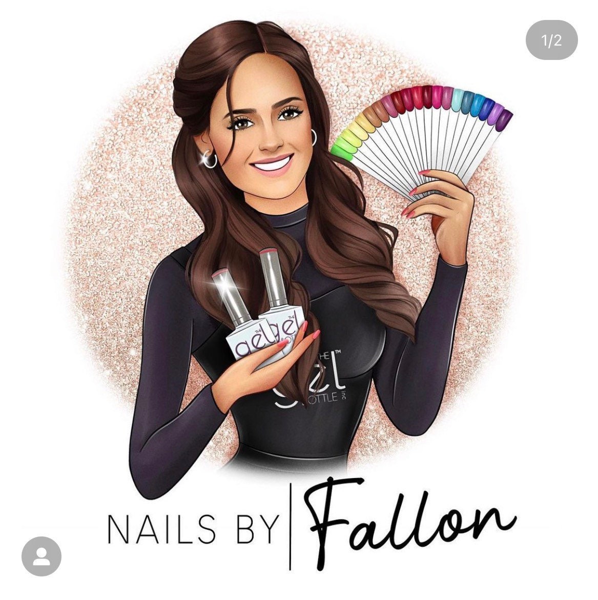 Nail Logo, Nail Tech, Nail Artist Logo, Logo Design, Nail Technician ...