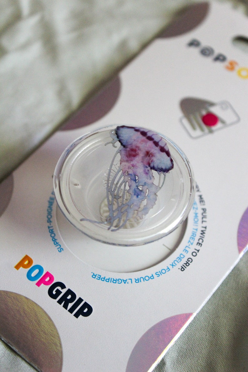 Vegan Jellyfish Popsocket - Etsy
