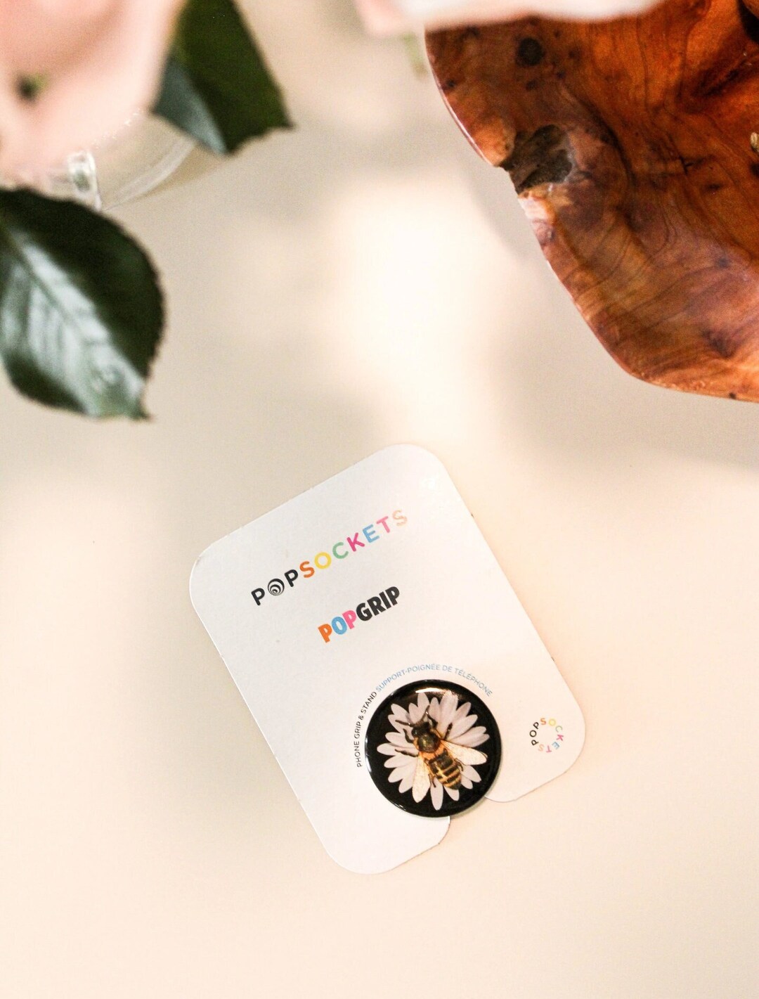 Vegan Bee & Daisy Popsocket - Etsy