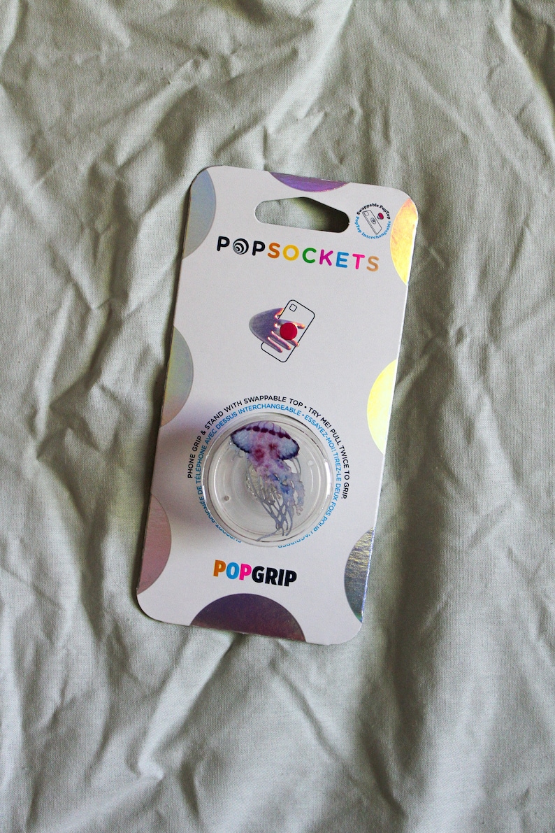 Vegan Jellyfish Popsocket - Etsy